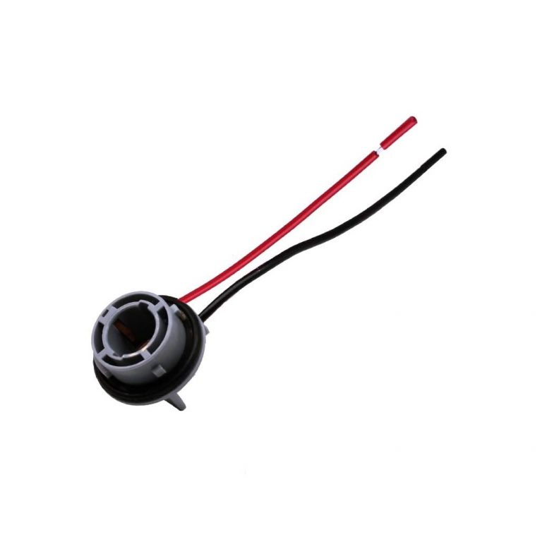1156 Ba15s Wire Pigtail Female Globe Bulb Socket Connector Harness